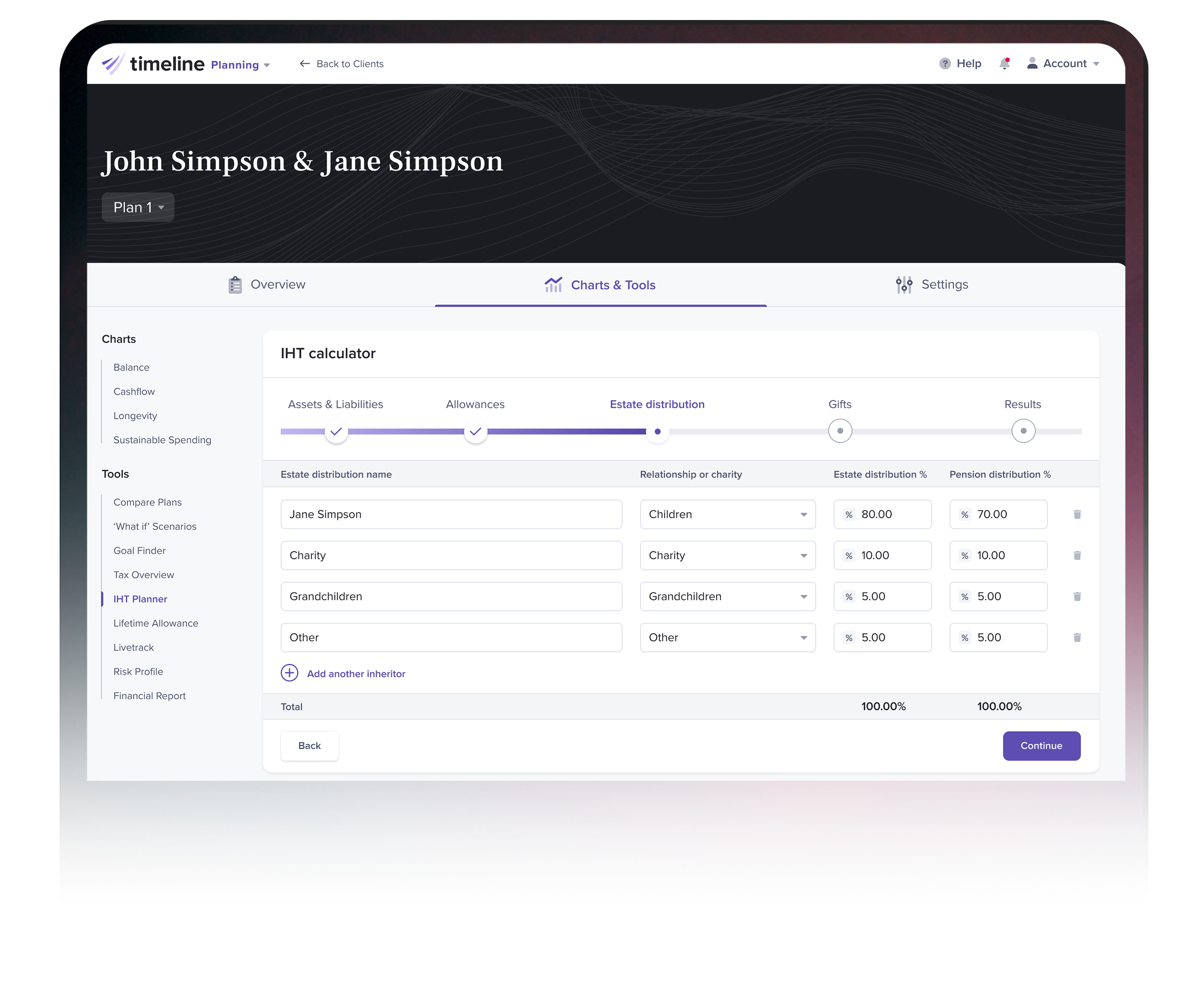 Financial Planning Software and Tech for Financial Advisers | Timeline